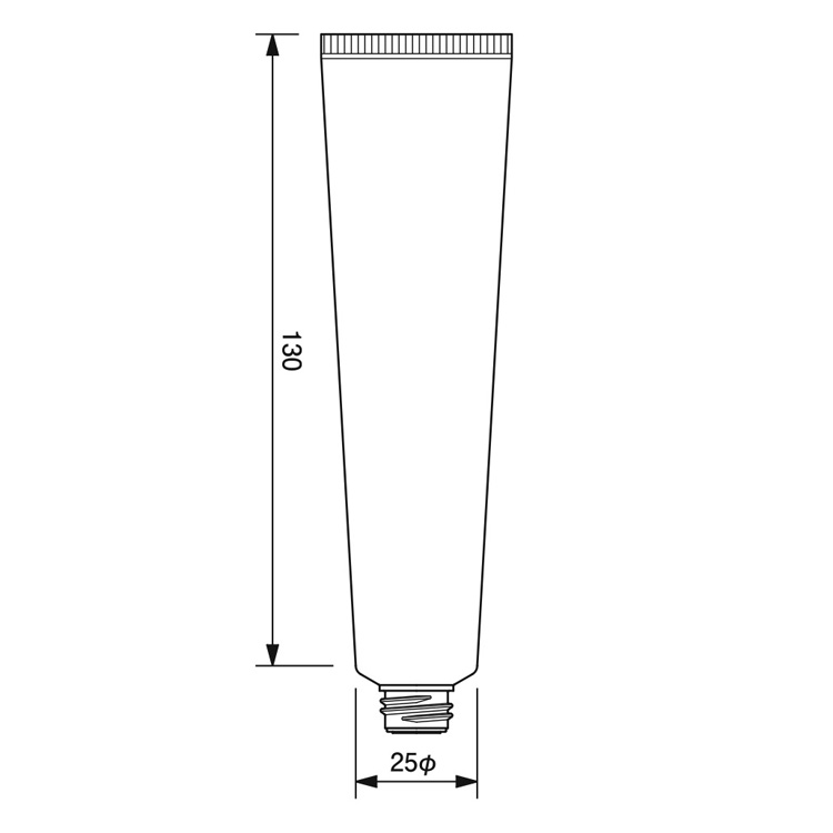 25mm dia. Tube -52.2 | Takemoto Yohki Co., Ltd.