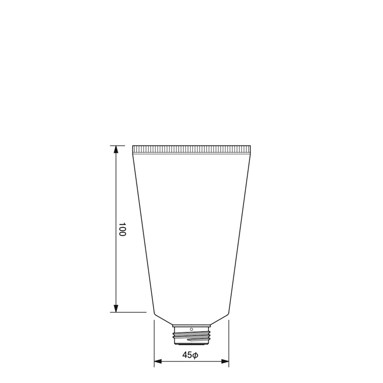 45mm dia. Tube -113 | Takemoto Yohki Co., Ltd.